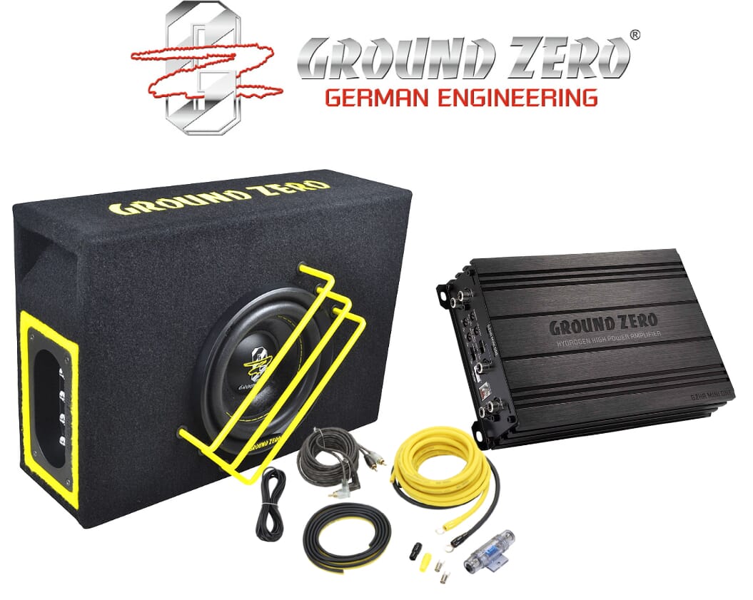 Ground Zero Radioactive SPL MINI Basspakke - Radioservice