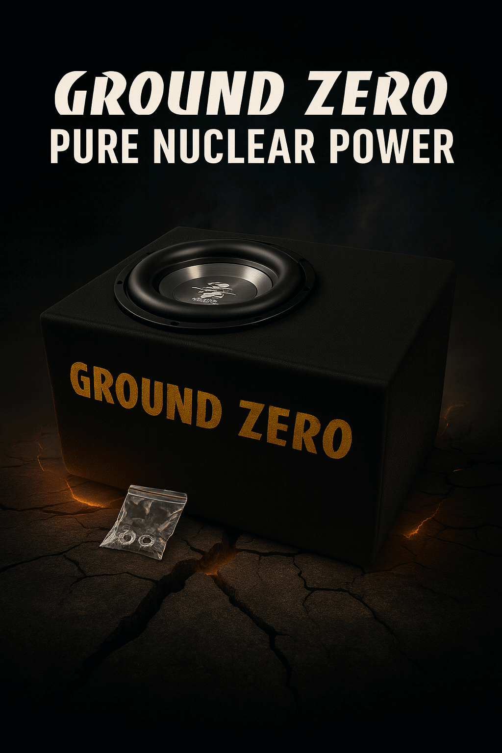 Ground Zero Nuclear 12" basskasse 1500 til 3500W RMS - Radioservice
